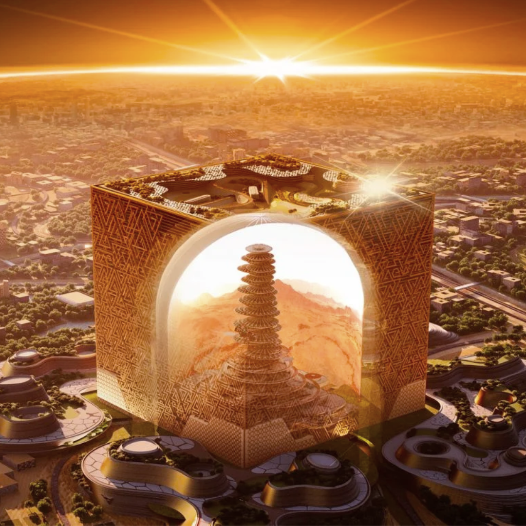 Saudi Arabia unveils the world’s largest modern downtown