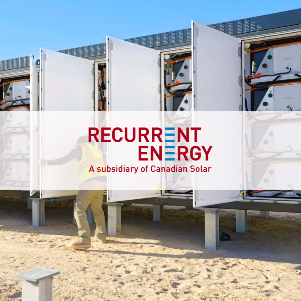 Solar Energy Storage Recurrent Energy Raises $500M