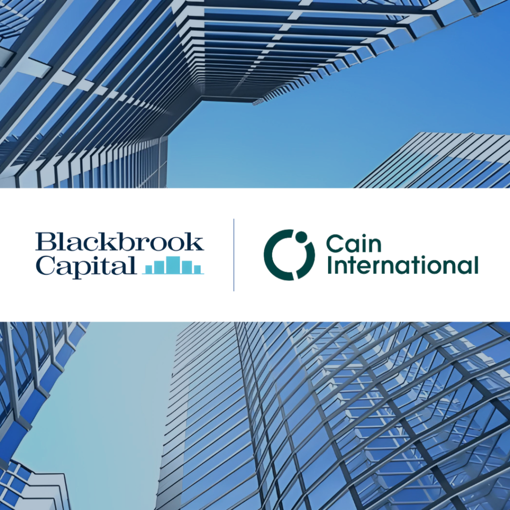 Blackbrook and Cain International Announce Merger