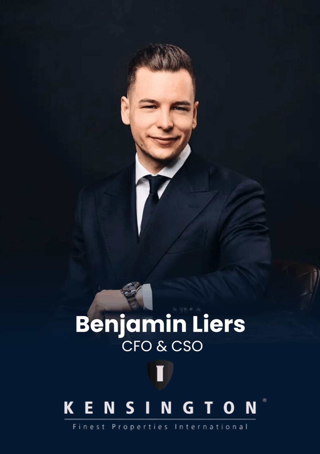Benjamin Liers, CFO & CSO, Kensington International