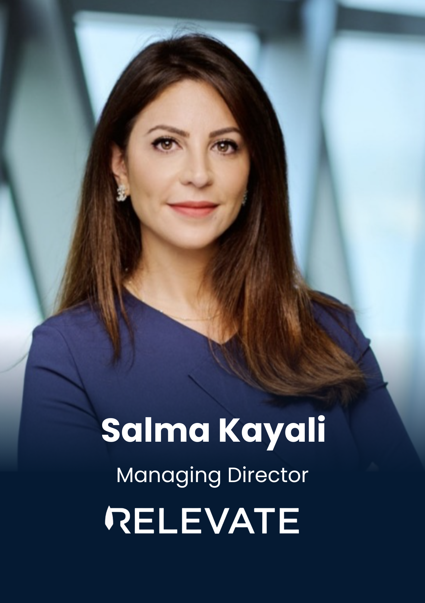 Salma Kayali, Managing Director, Relevate, An Emirates National ...